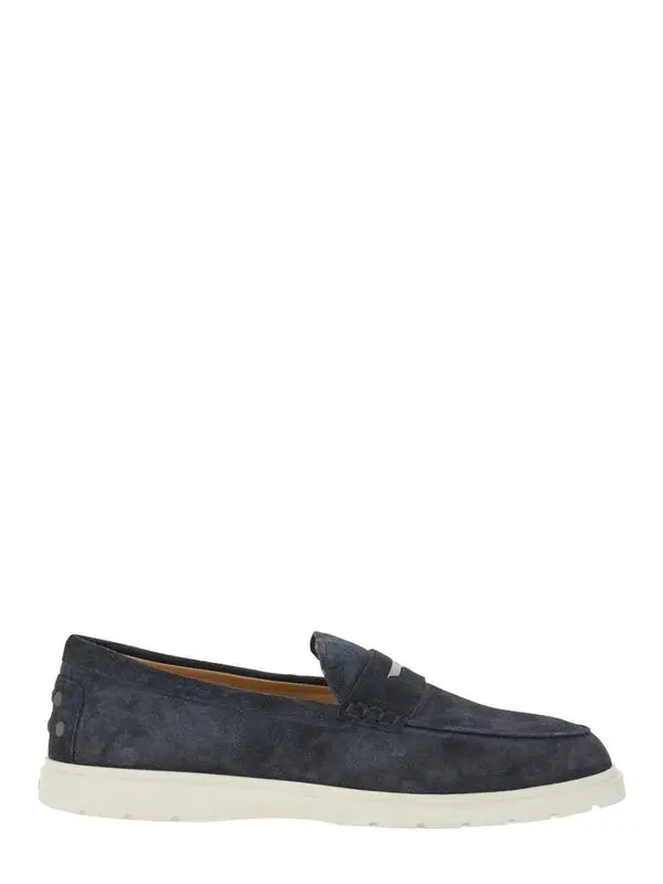 TOD'S Suede Loafer - Blue