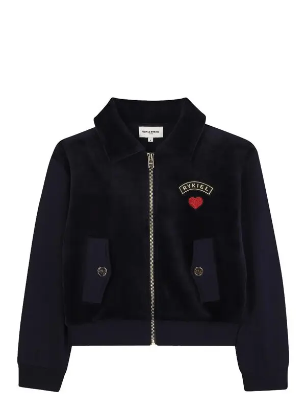Sonia Rykiel Paris Cardigan With Logo - Black