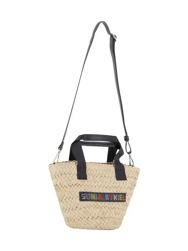 Sonia Rykiel Paris Handheld Straw Bag - Multicolour