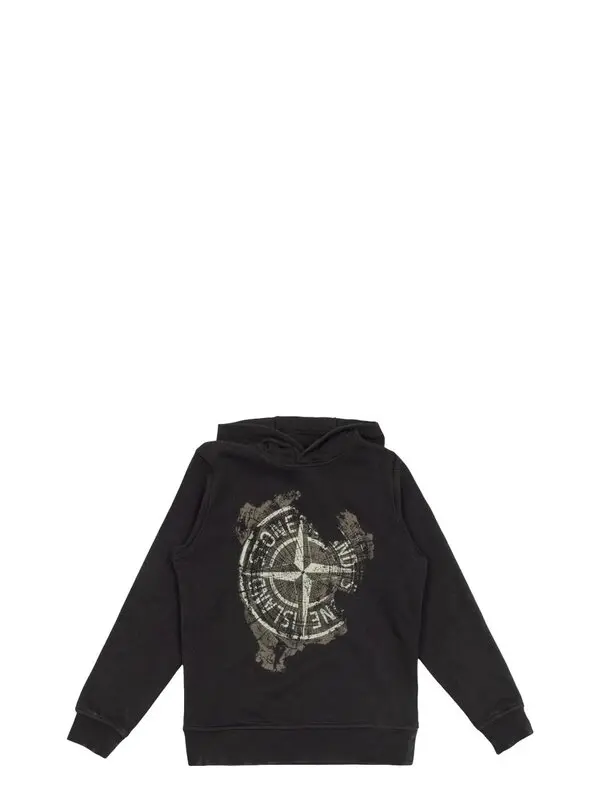 Stone Island Crewneck Sweatshirt - Black