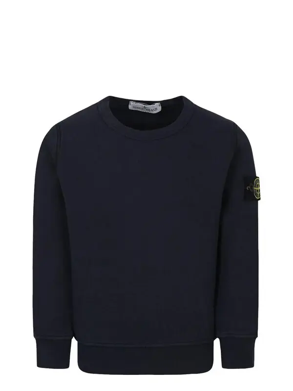 Stone Island Crewneck Sweatshirt - Blue