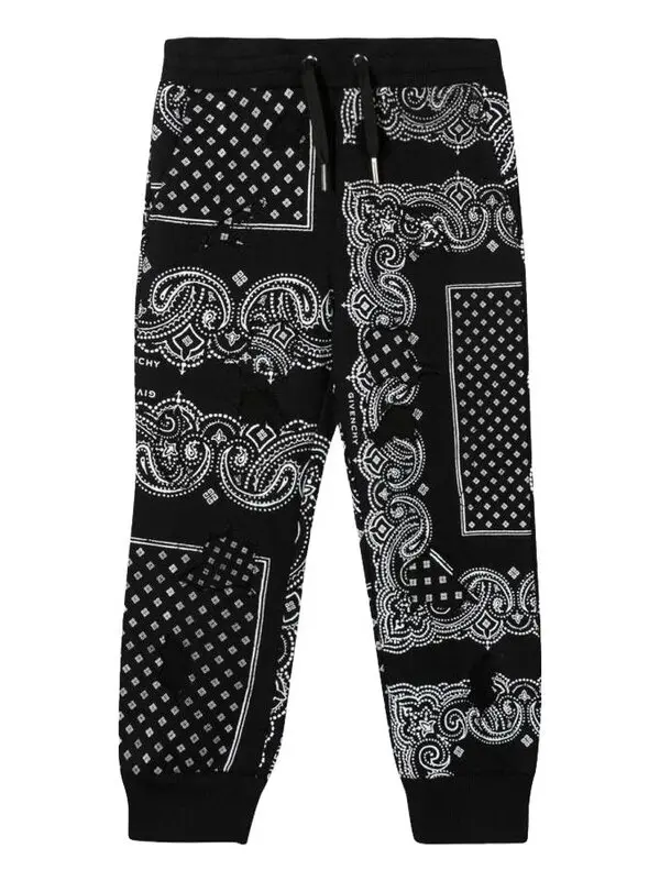 Givenchy Printed Jogger - Black