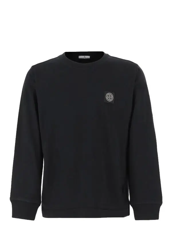 Stone Island T-shirt With Logo - Black