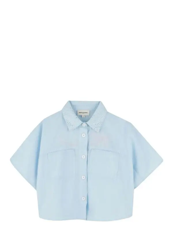 Sonia Rykiel Paris Short Sleeve Shirt - White