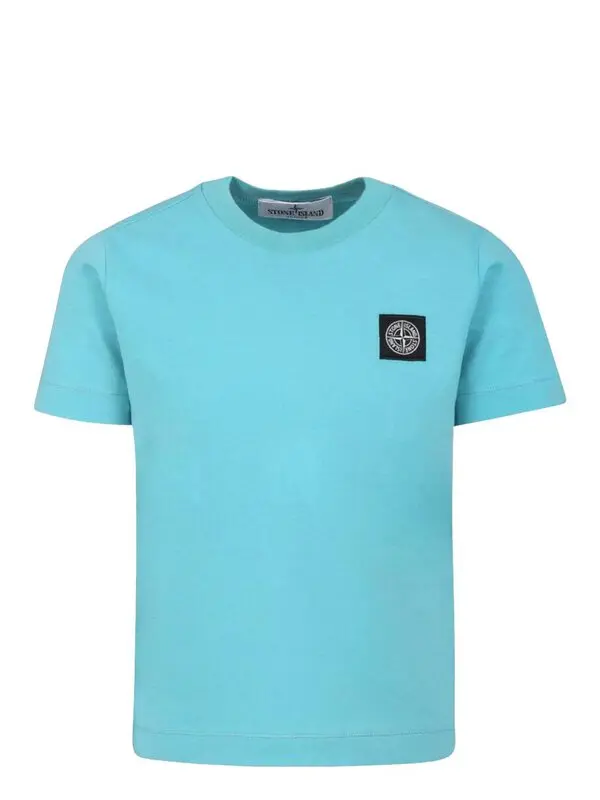 Stone Island T-shirt With Logo - Blue