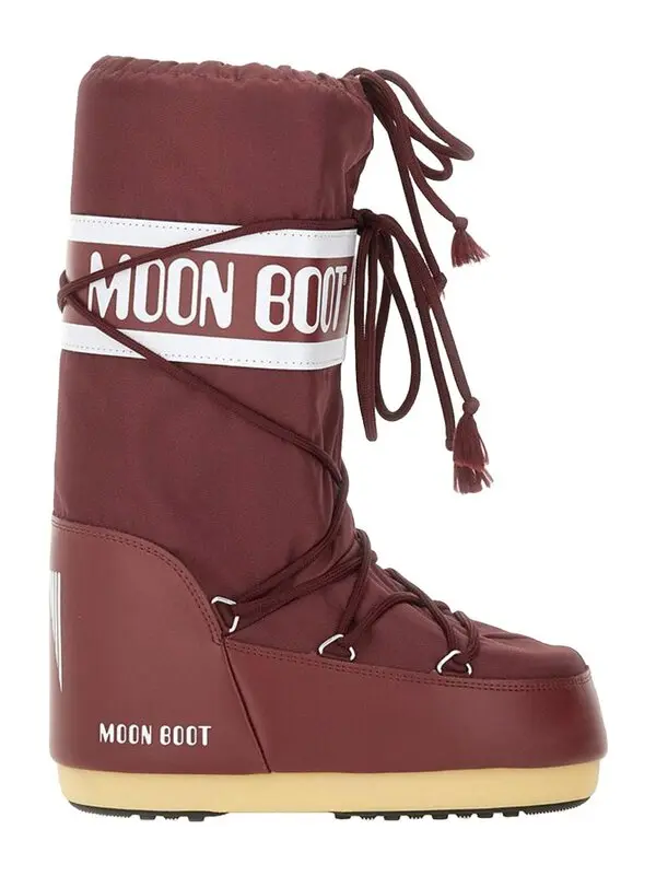 Moon Boot Icon Boots - Bordeaux