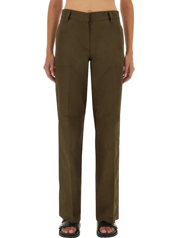 Tory Burch Cargo Pants - Green