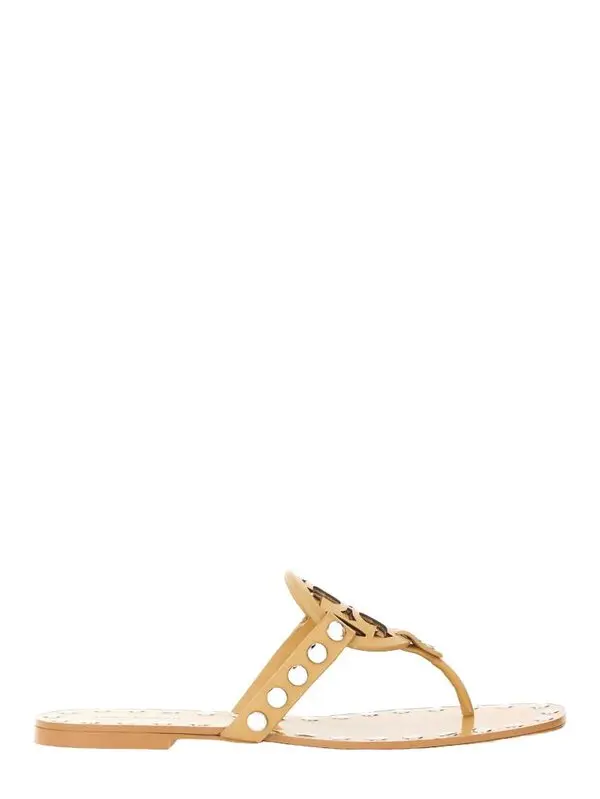 Tory Burch Studded 'miller' Sandal - Beige