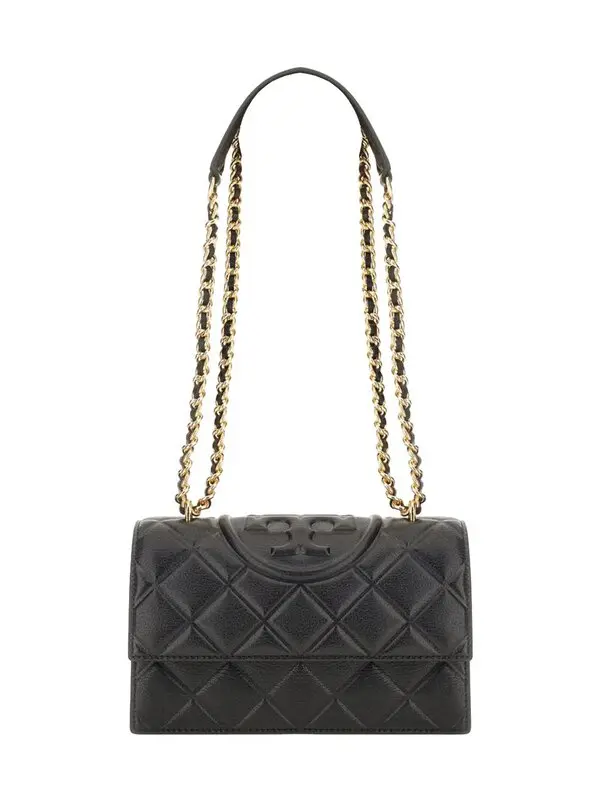 Tory Burch Fleming Small Shoulder Bag - Black