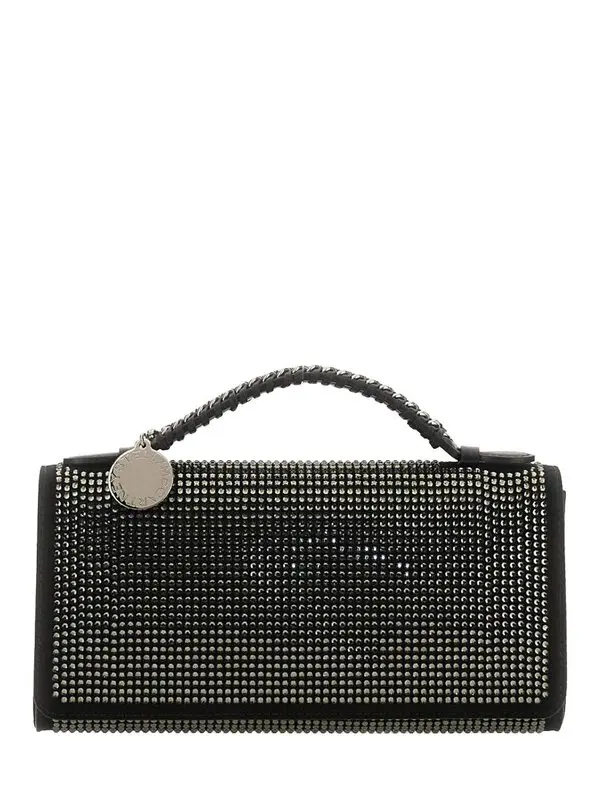 Stella McCartney Falabella Clutch With Shoulder Strap - Black