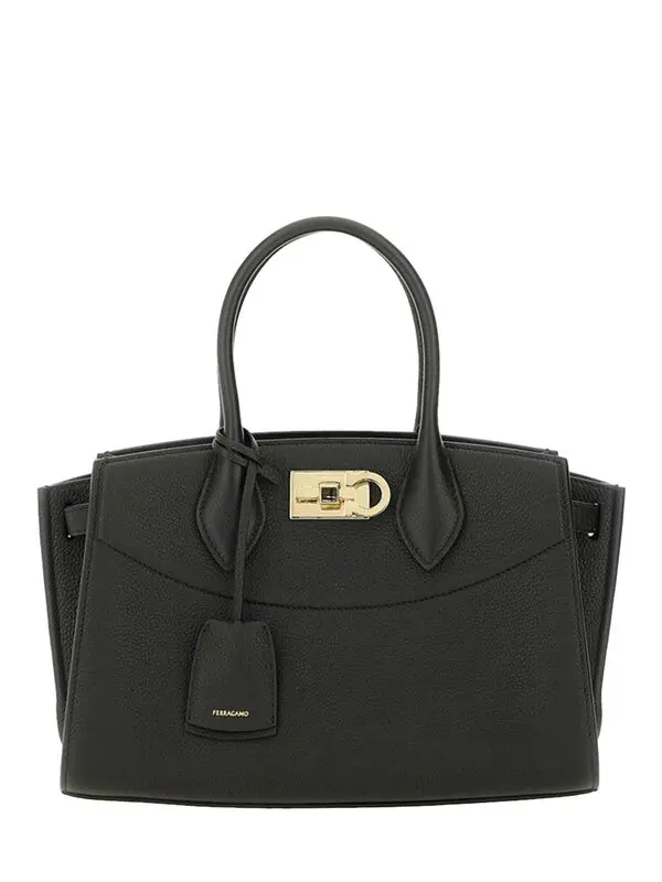 FERRAGAMO Soft Bag - Black