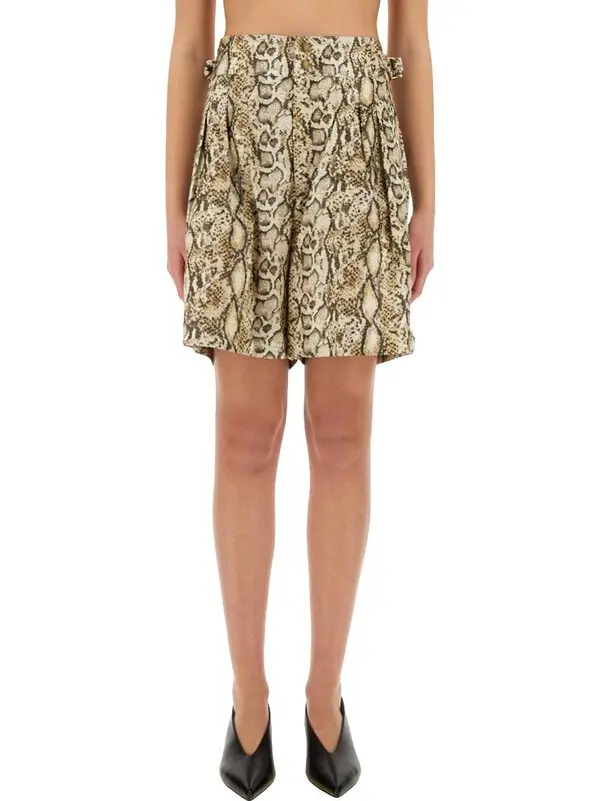 Isabel Marant Felize Shorts - Animalier