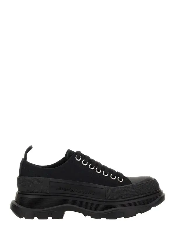 Alexander McQueen Tread Slick Sneakers - Black