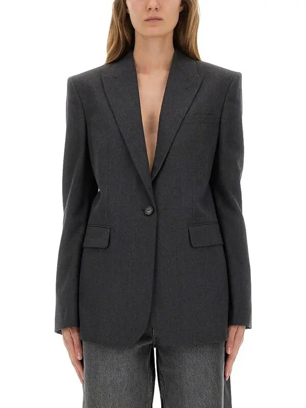 Stella McCartney Boyfriend Jacket - Grey
