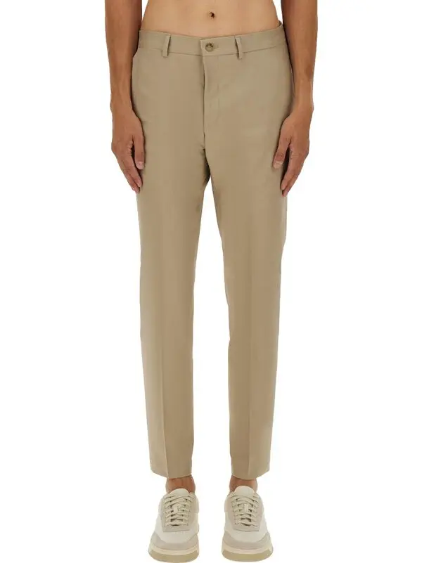 Hugo Boss Slim Fit Trousers - Beige
