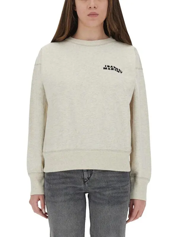 Isabel Marant Regular Fit Sweatshirt - Grey