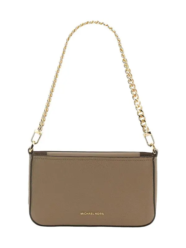 Michael Kors Bryant Small Convertible Clutch Bag - Dove