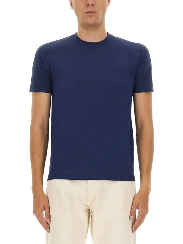 TOM FORD Regular Fit T-shirt - Blue
