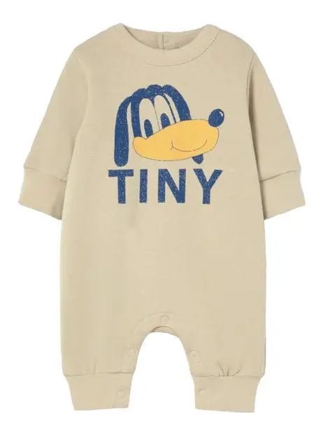 TINYCOTTONS Dog Bodysuit - Beige