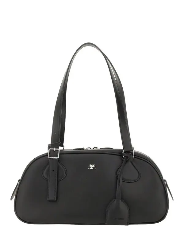 COURREGES Friday Medium Bowling Bag - Black