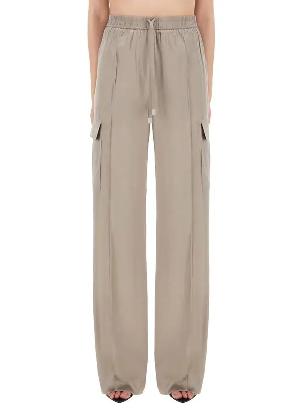 TOM FORD Silk-blend Cargo Pants - Beige
