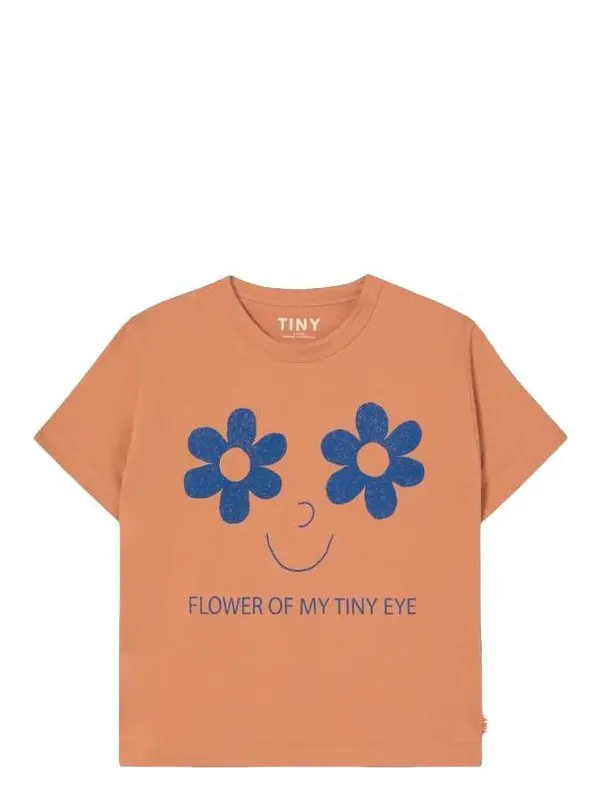 TINYCOTTONS Flower Eye T-shirt - Pink