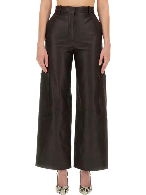 Khaite The Caiton Pants - Brown