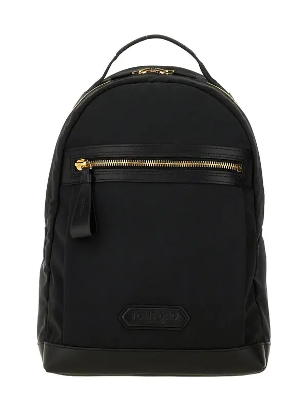 TOM FORD Backpack With Logo - Black