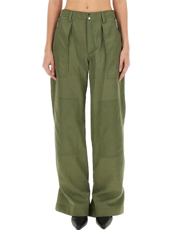 Rabanne Cargo Pants - Green