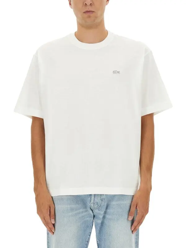 Lacoste T-shirt With Logo - White