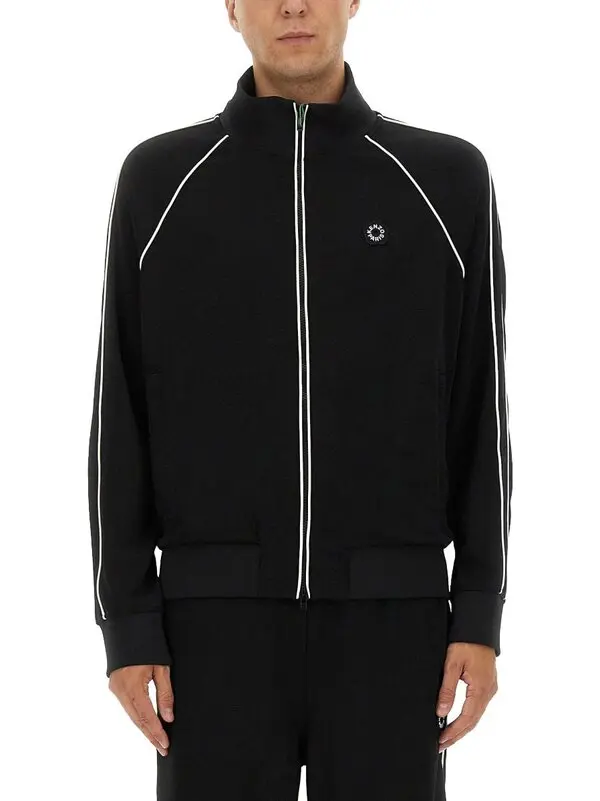 Kenzo Zippered Track Sweatshirt - Black