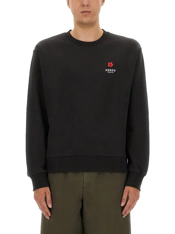 Kenzo Classic Cotton Sweatshirt - Black