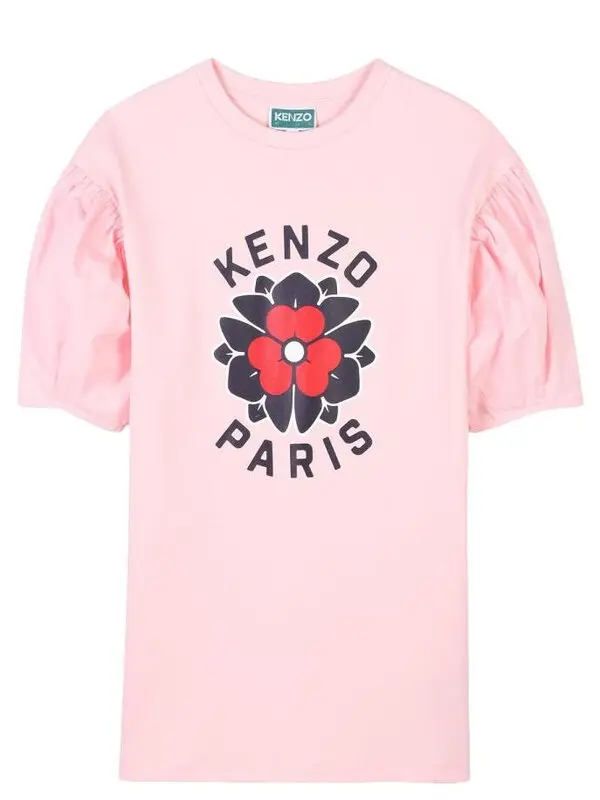 Kenzo Cotton Dress - Pink