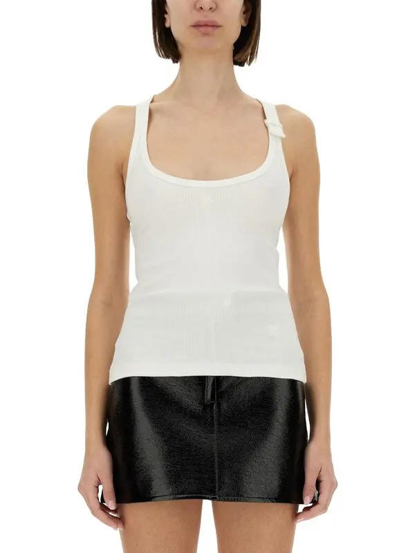 COURREGES Tank Top - White