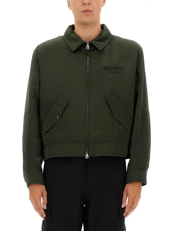 Kenzo Boke Flower Padded Jacket - Green