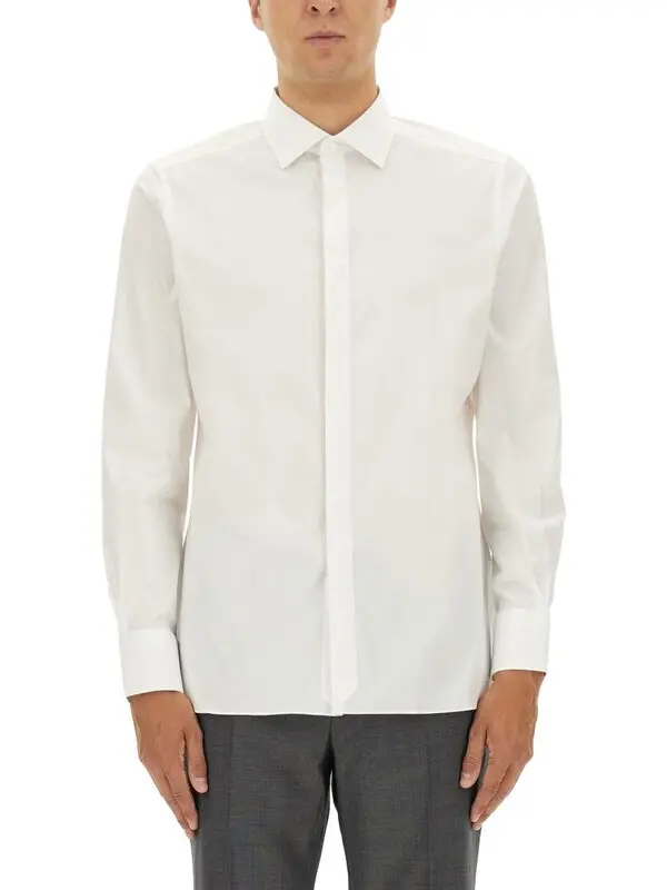 Zegna Cotton Shirt - White