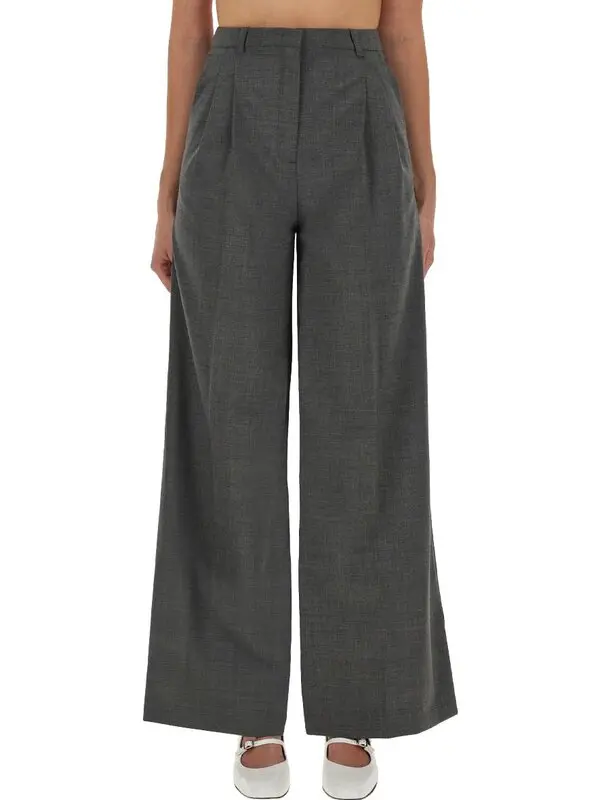 THE GARMENT Wide Leg Trousers - Grey