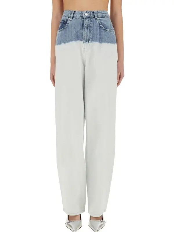 Moschino Wide Fit Jeans - White