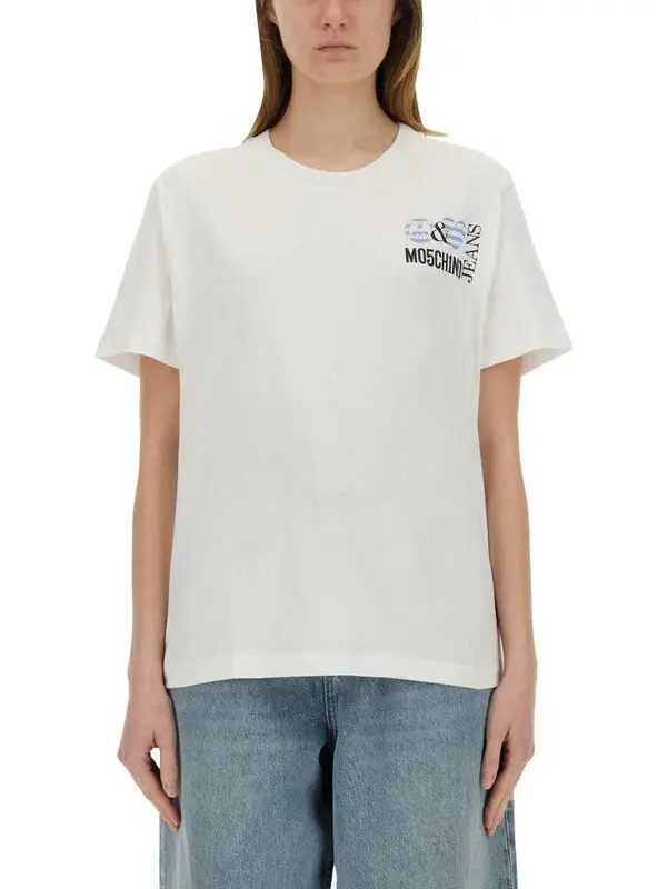 Moschino T-shirt With Print - White