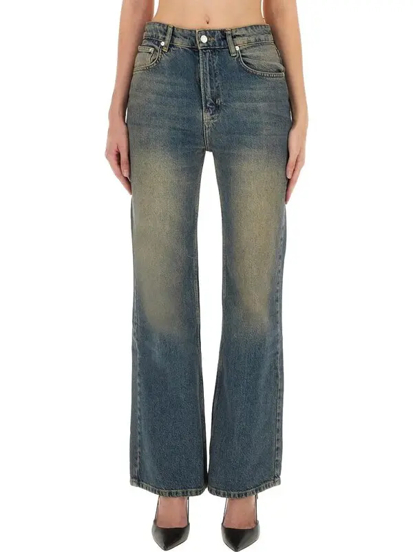 Moschino Flare Fit Jeans - Denim