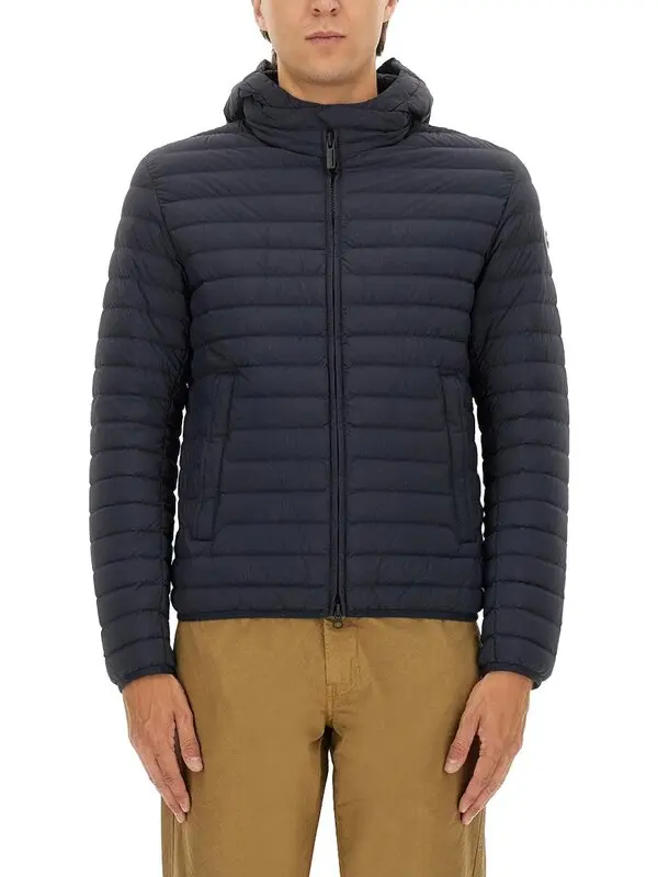COLMAR Lightweight Hooded Down Jacket - Blue