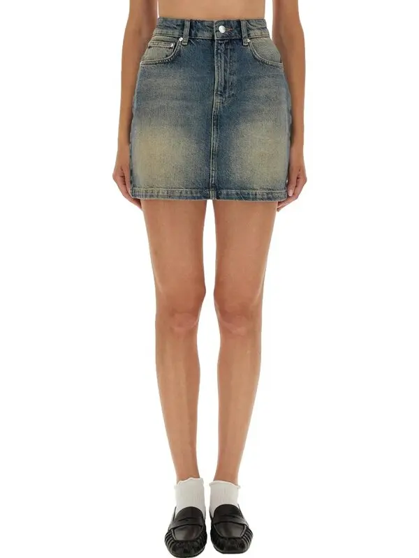 Moschino Mini Skirt - Denim