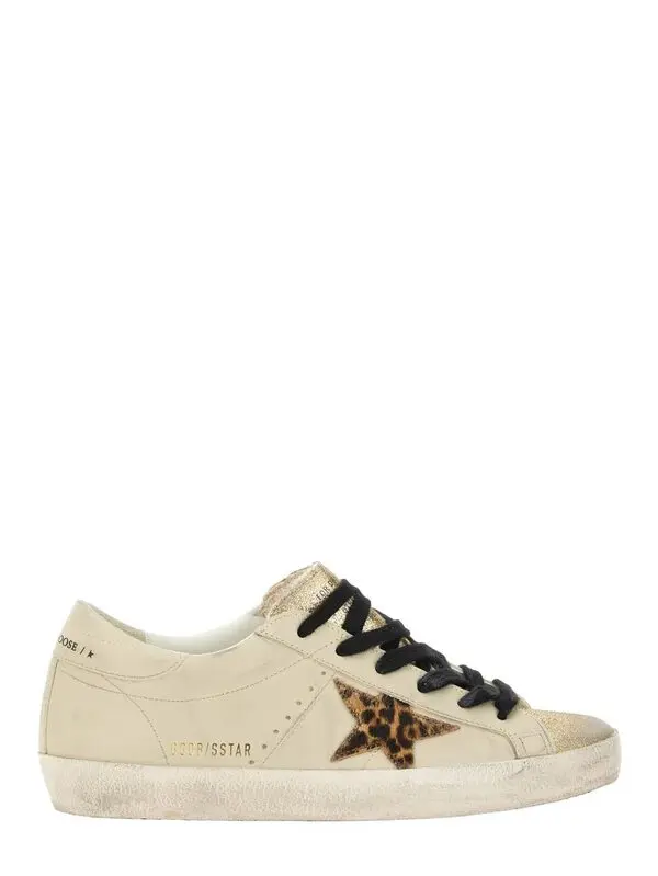 GOLDEN GOOSE Super-star Sneakers - Beige