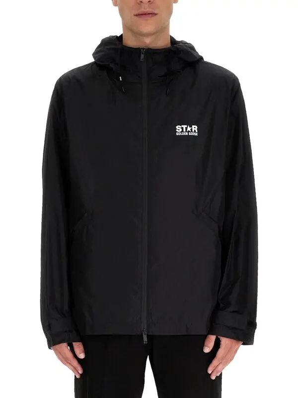 GOLDEN GOOSE Daris Windbreaker - Black