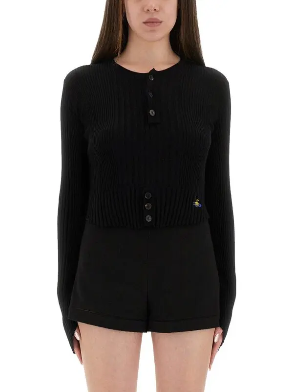 VIVIENNE WESTWOOD Knitted Tops - Black