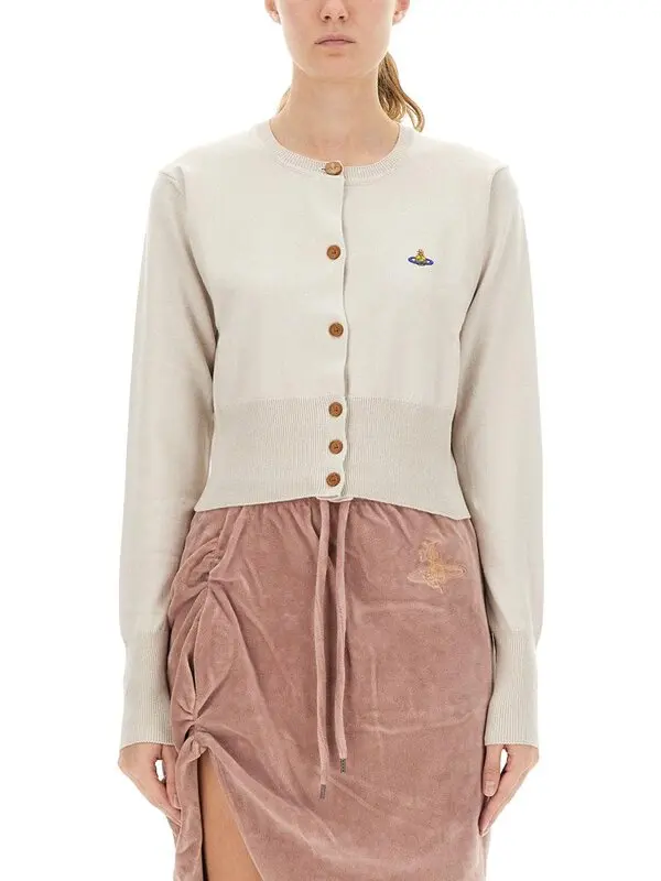 VIVIENNE WESTWOOD Cardigan Bea - White