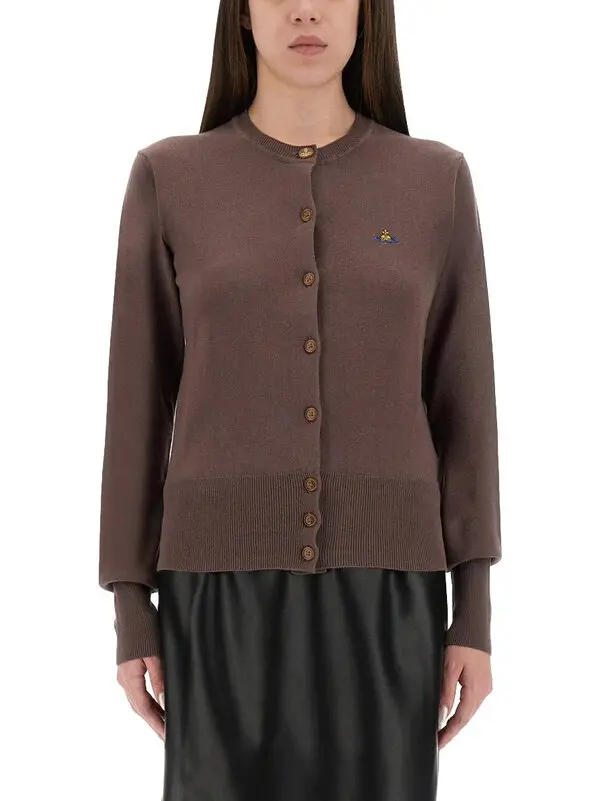 VIVIENNE WESTWOOD Cardigan Bea - Brown