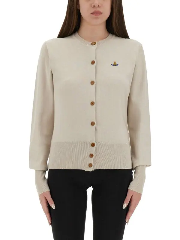 VIVIENNE WESTWOOD Cardigan Bea - Beige
