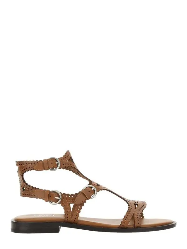 Ash Sandalwood Paprika Sandals - Buff