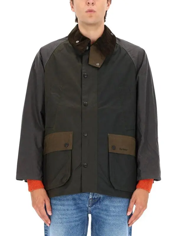 Barbour Patchwork Waxed Cotton Jacket - Multicolour